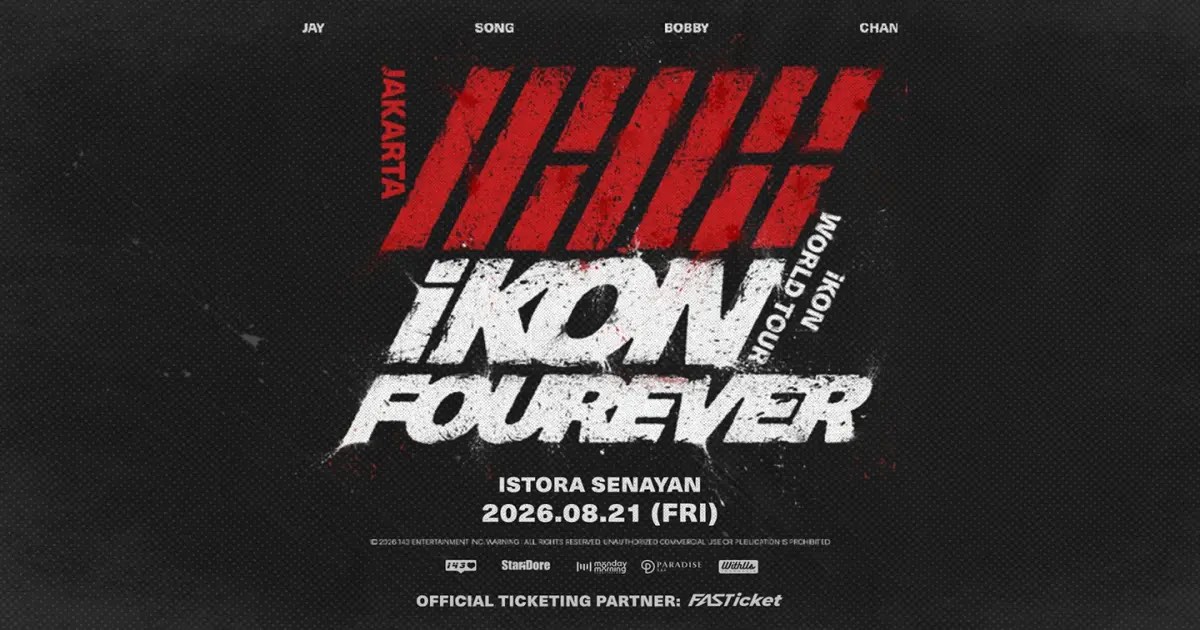 Buy Tickets | iKON 'FOUREVER' World Tour 2026 in Jakarta.